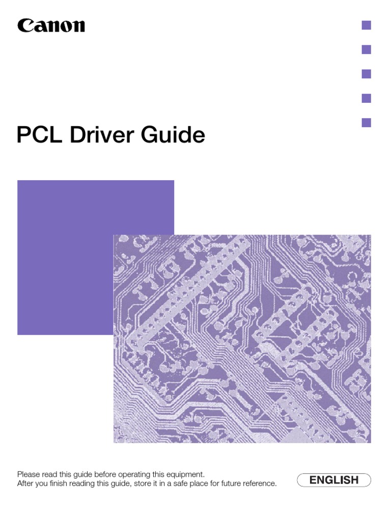 IR5000 PCL Driver Guide | PDF | Installation (Computer Programs) | Icon ...