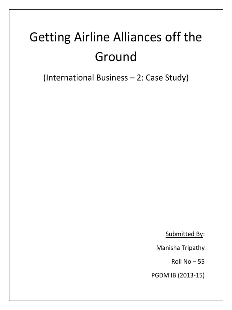 IB Case Study | PDF | Airlines | Low Cost Carrier