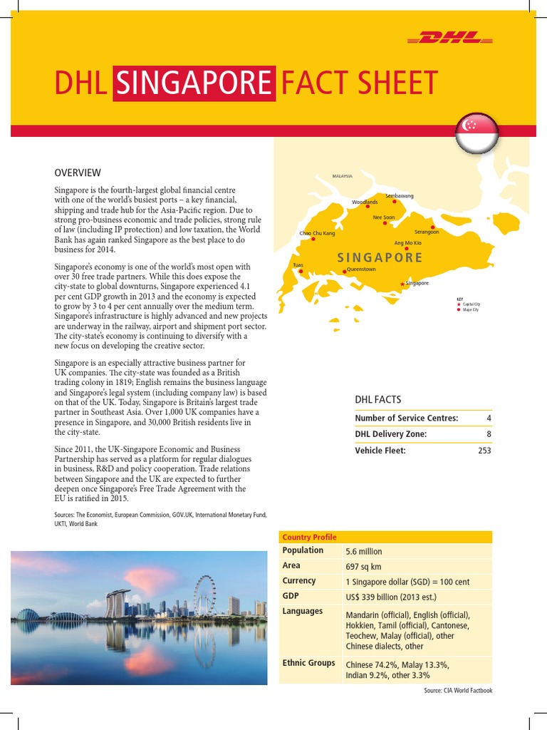 Exporting to Singapore: the DHL Fact Sheet | Singapore | United Kingdom
