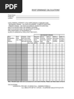 Gutter Calculation | PDF | Technology & Engineering