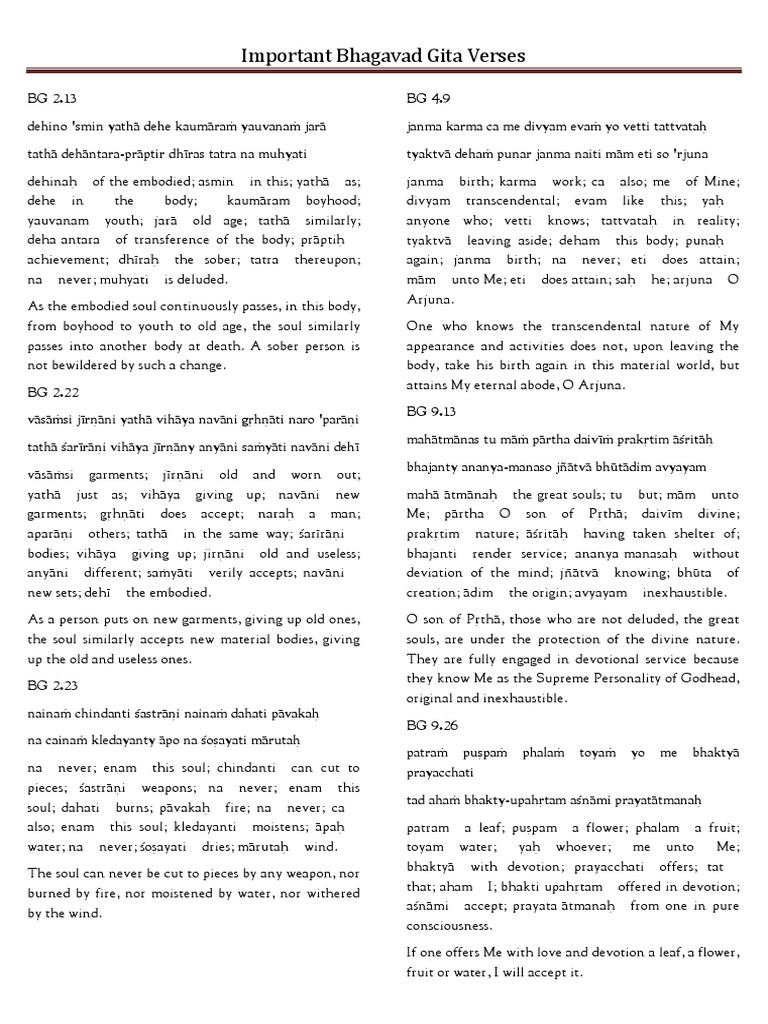 65 Copies - Shloka Recitation Sheets - Students | PDF | Business