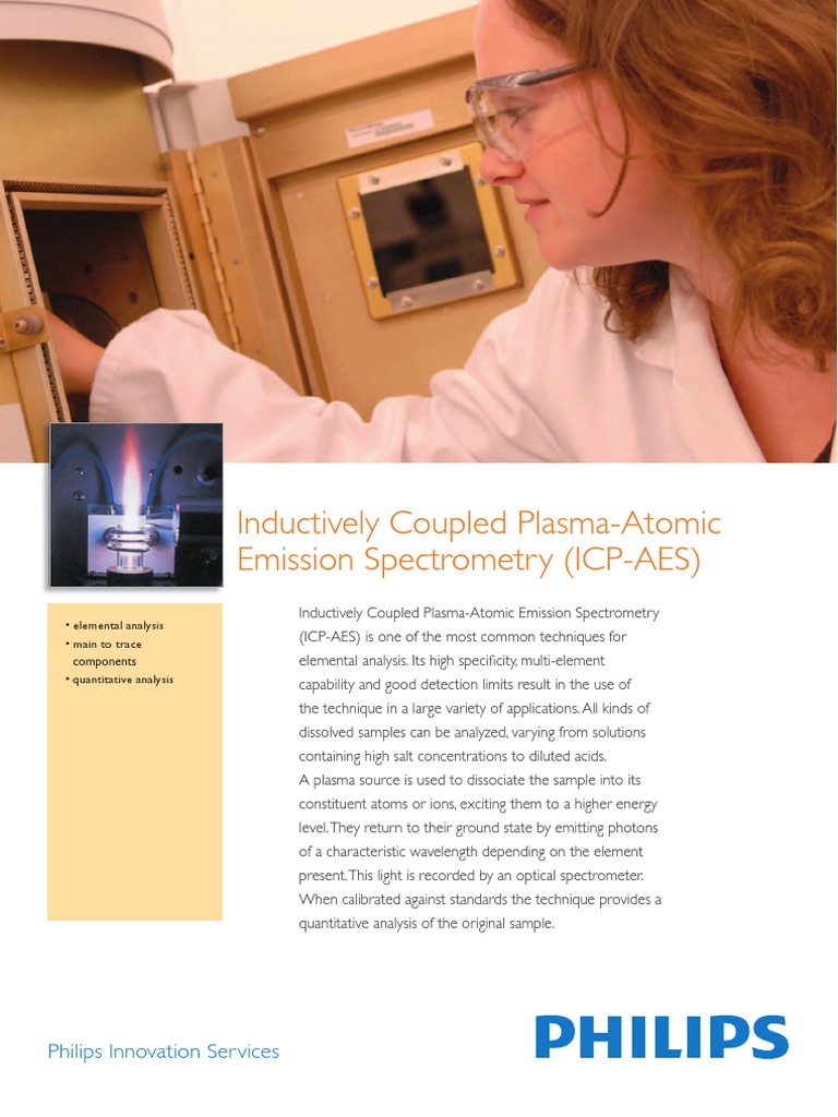 Materials Analysis Icp Aes PDF | PDF | Emission Spectrum | Atoms