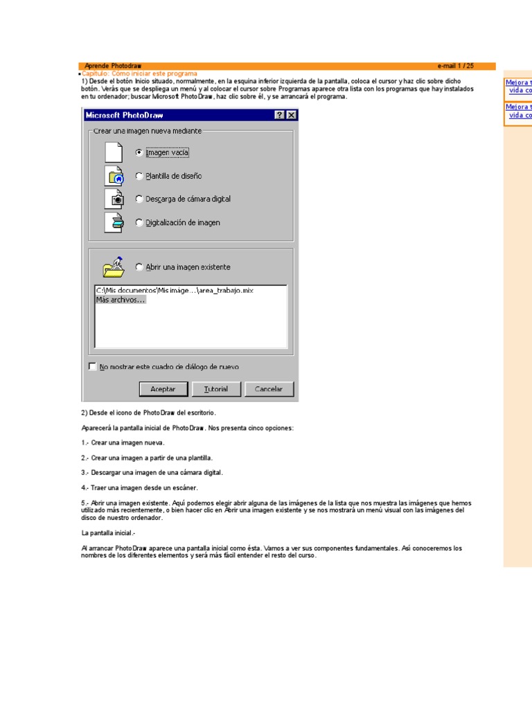 Photodraw | PDF | Point and Click | Color
