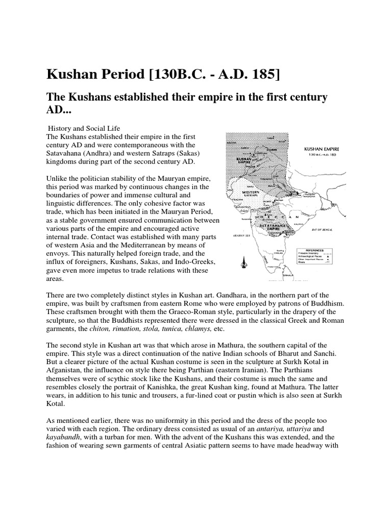 Kushan Period Costumes | PDF | Jewellery | Necklace