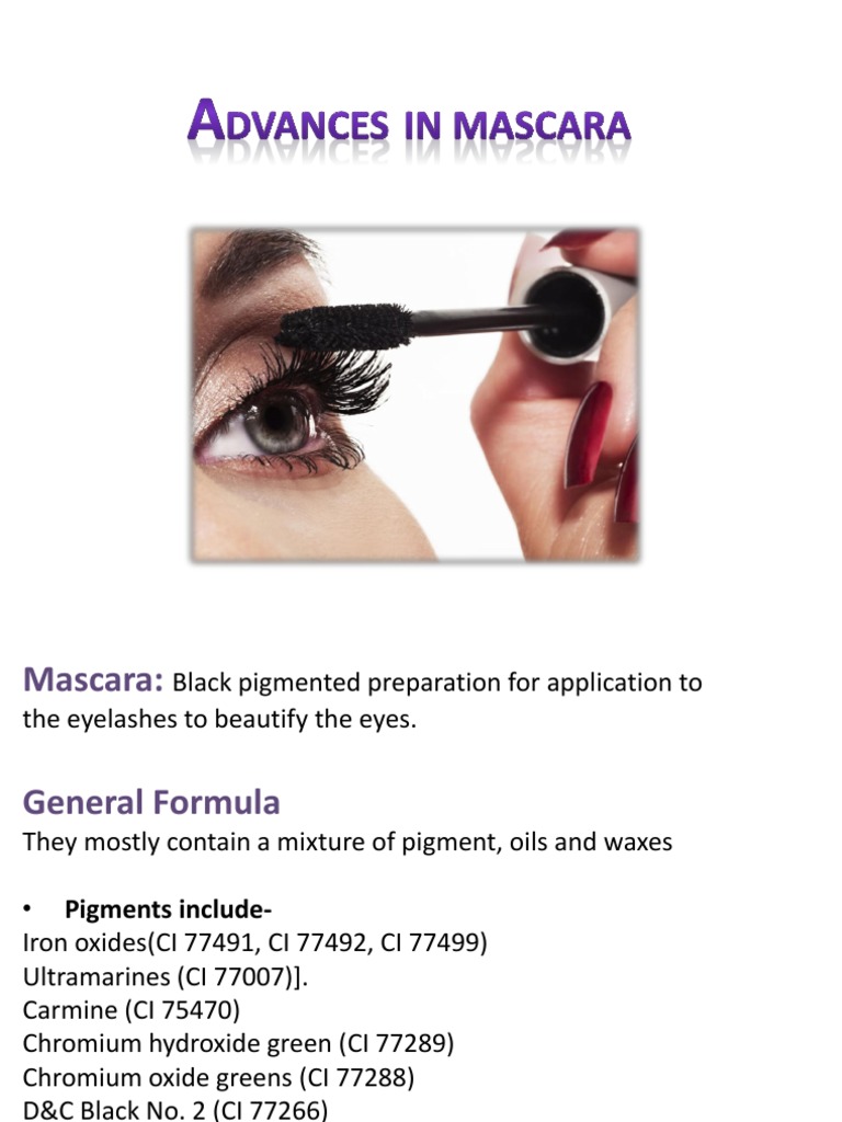 Advances in Mascara | PDF | Materials | Chemical Compounds