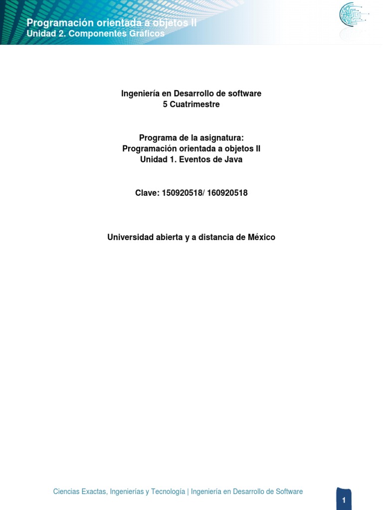 Unidad 2. Componentes Graficos | PDF | Interfaces gráficas de usuario ...