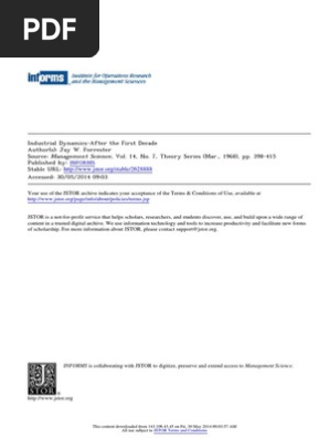Industrial Dynamics Jay Forrester Pdf To Word - lasopatodo