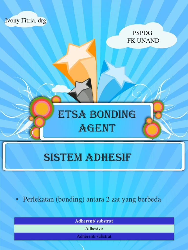 Etsa Bonding Agent | PDF
