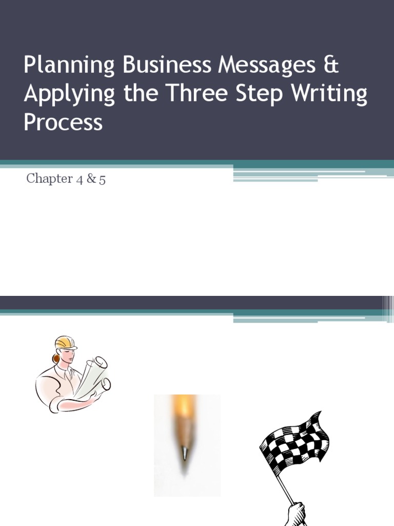 1230 CH 4 - 5 Applying The Three Step Writing Process | PDF | Audience ...