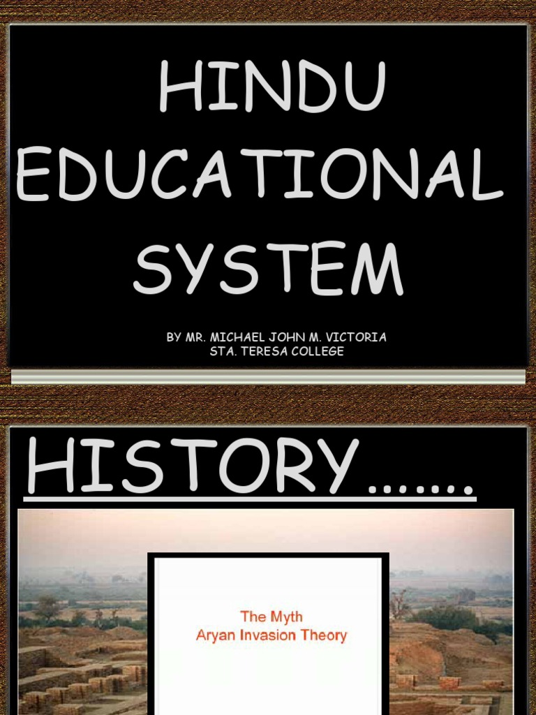 Hindu Educational System | PDF | Eastern Philosophy | Indian Religions