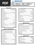 VUAL 787 Checklist | PDF | Aviation | Aircraft