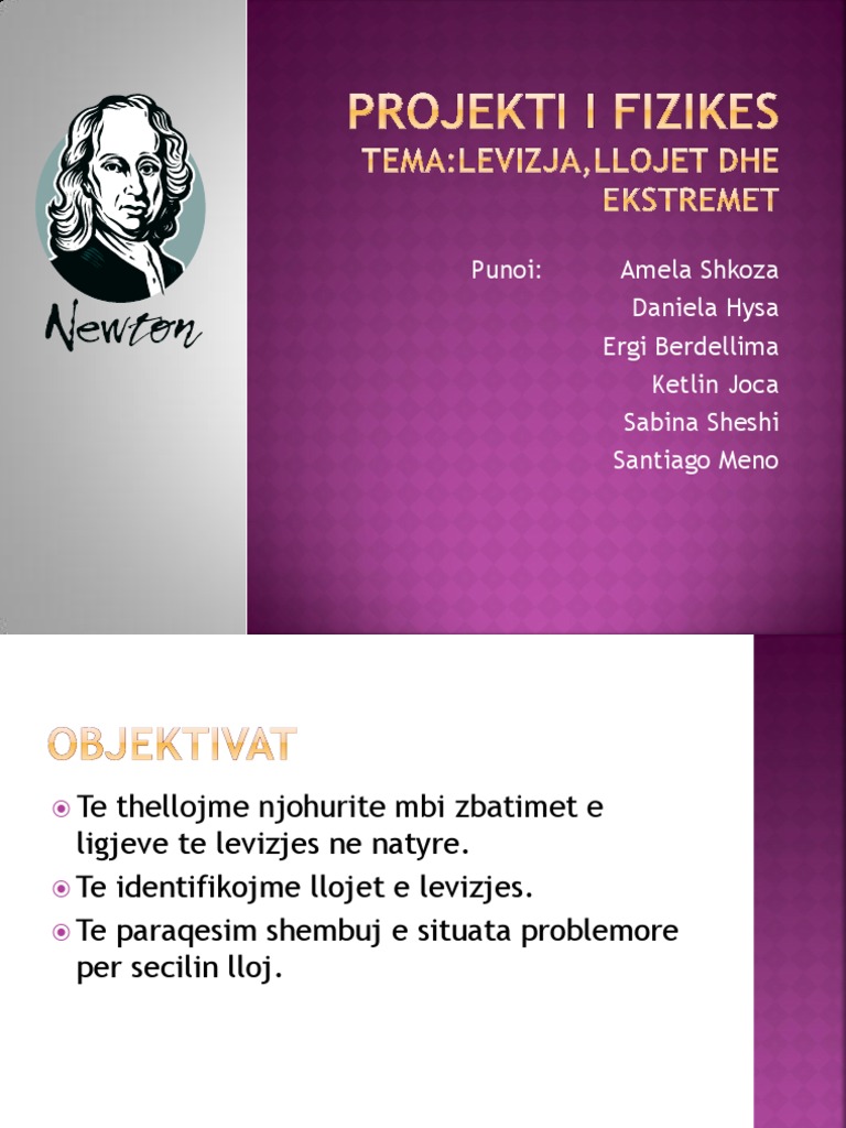 Projekti I Fizikes | PDF