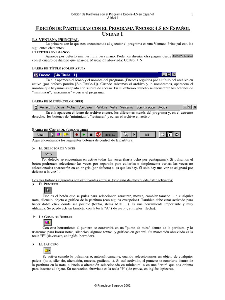 Manual Encore V 4-5 | PDF