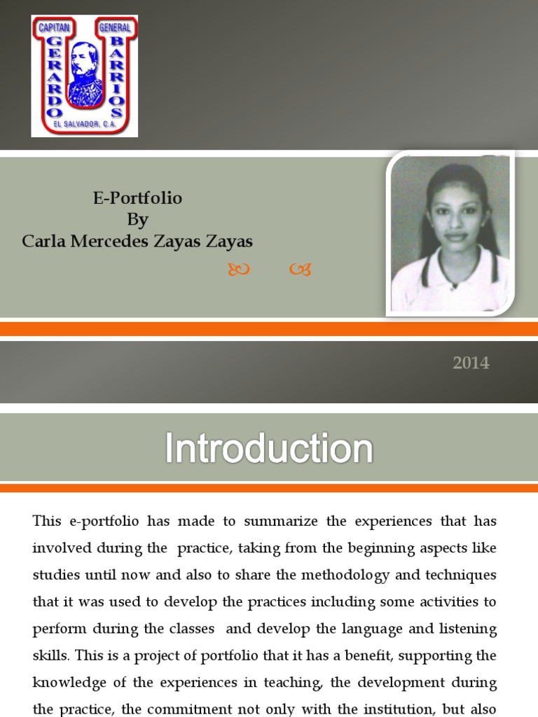 E-Portfolio by Carla Mercedes Zayas Zayas | PDF | English Language ...
