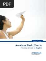 Amadeus Commands Cheat Sheet | PDF