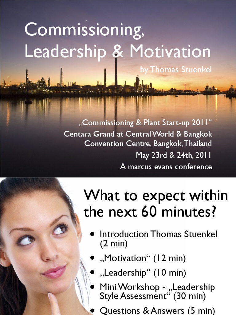 Commissioning Leadership Motivation | PDF | Leadership | Motivation