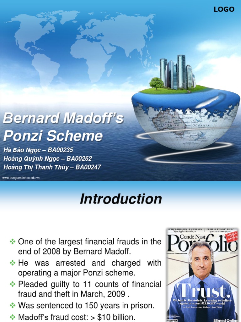 Madoff Case Study | Bernard Madoff | U.S. Securities And Exchange ...