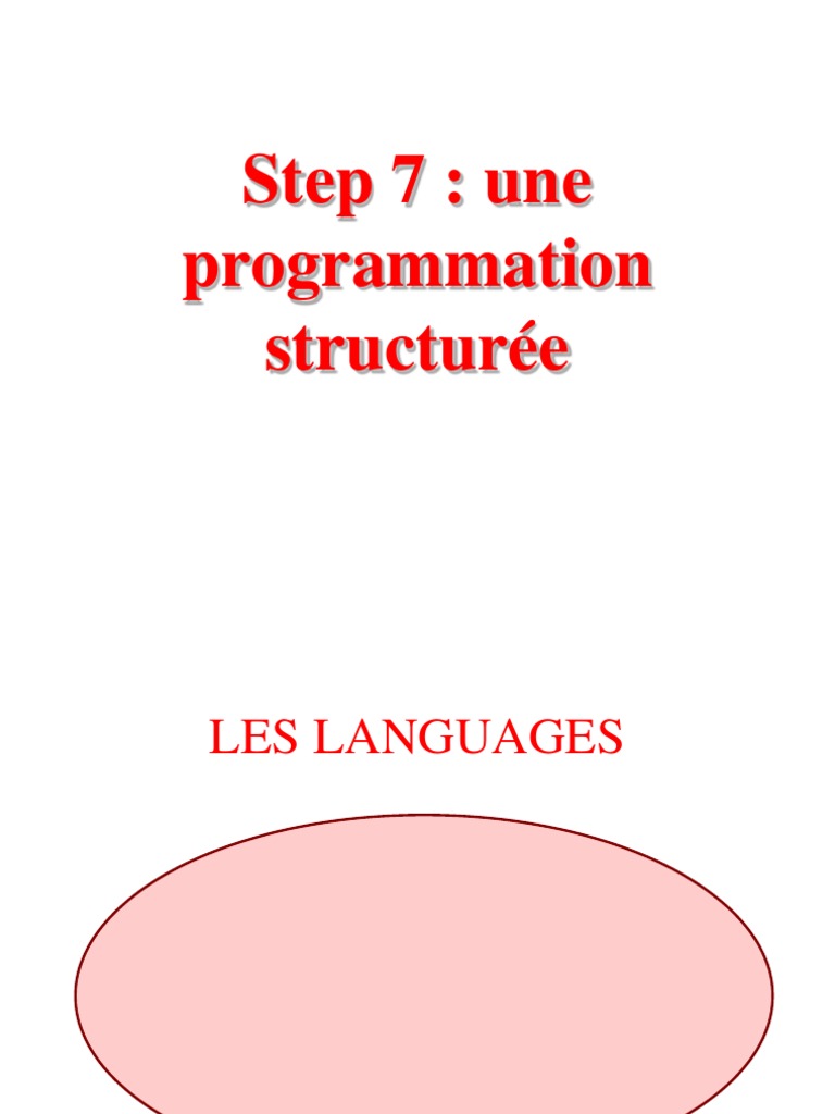 Programmation Structurée avec Step 7 | PDF | Variable (informatique) | Programmation fonctionnelle