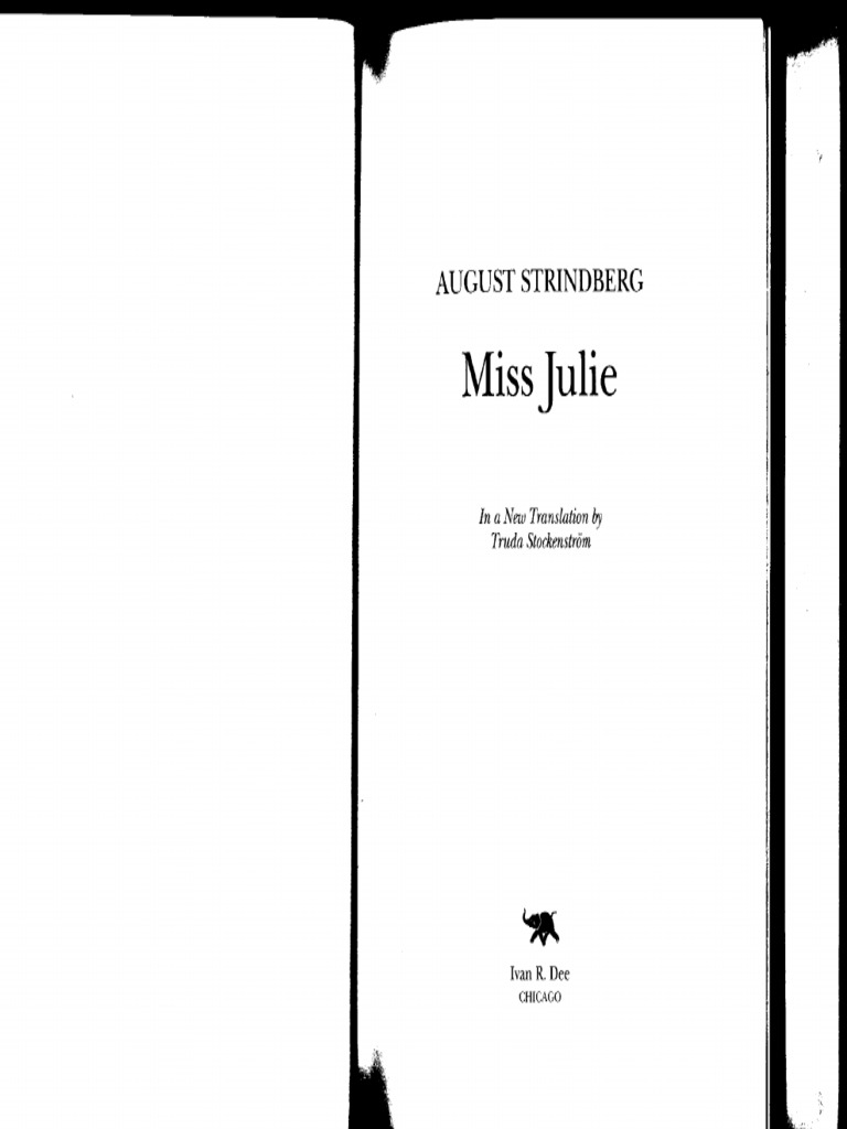 Miss Julie Script | PDF