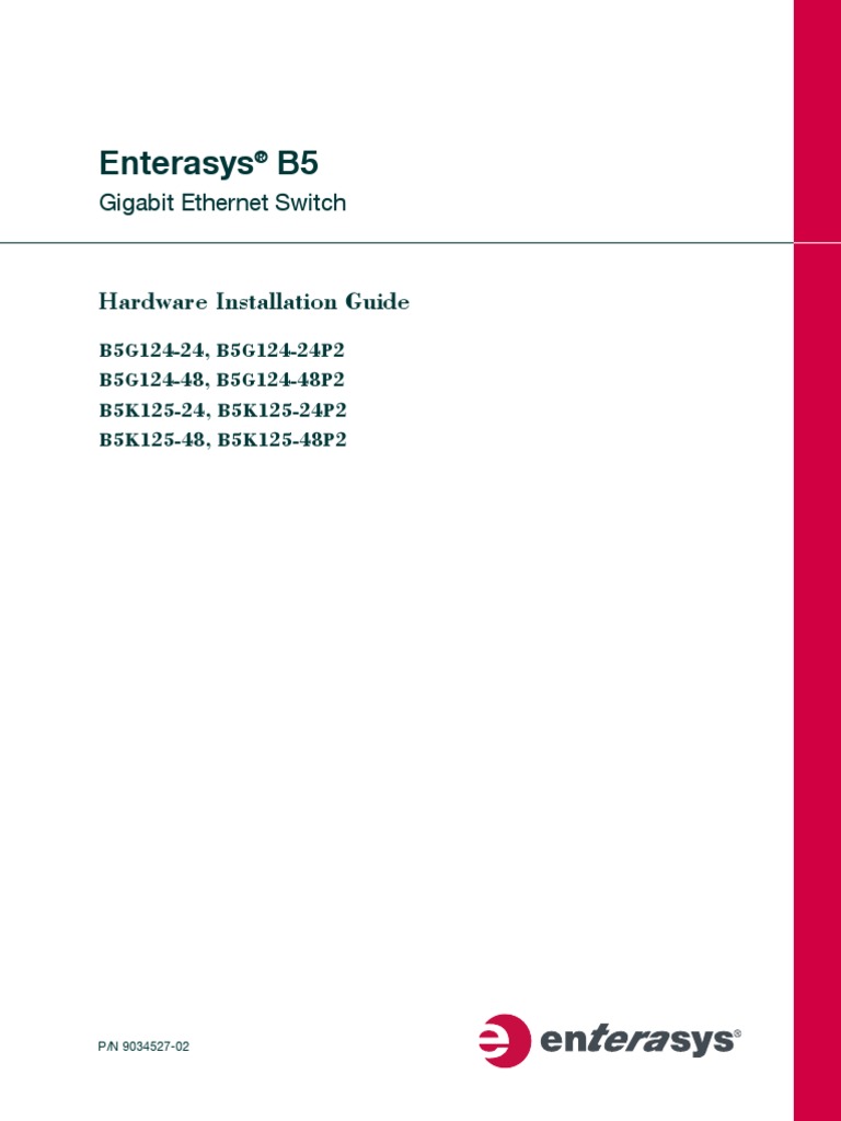 SecureStack B5 HW Installation | PDF | Electromagnetic Interference ...