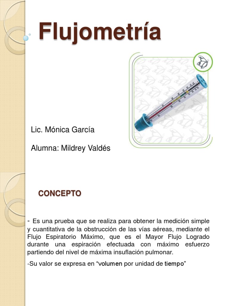 Flujometria | PDF | Asma | Medicina
