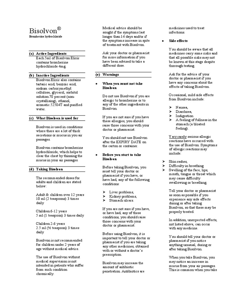 Bi Solv On Elixir | PDF