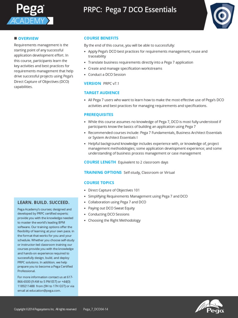 DCO Essentials 7.1 Data Sheet 2014 | Download Free PDF | Business ...
