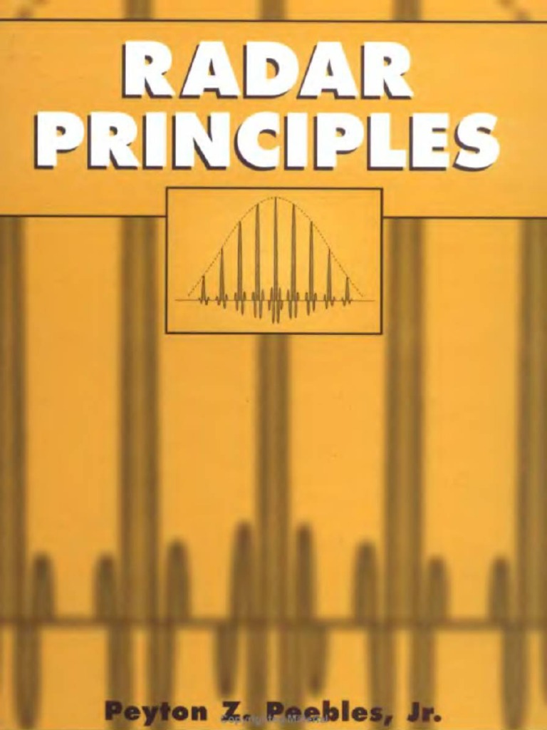 Radar Principles - P. Peebles (Wiley, 1998) WW | PDF | Language Arts ...