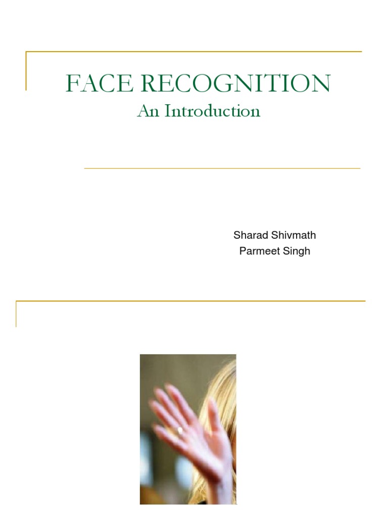 Face Recognition: An Introduction | PDF | Eigenvalues And Eigenvectors | Principal Component ...