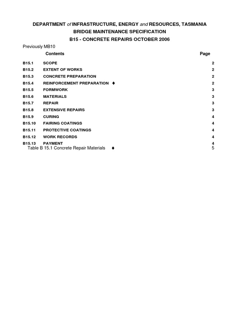 b15 Concrete Repairs 806 | PDF | Concrete | Rust