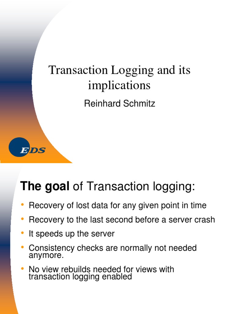 Transaction Log | PDF | Ibm Notes | Backup