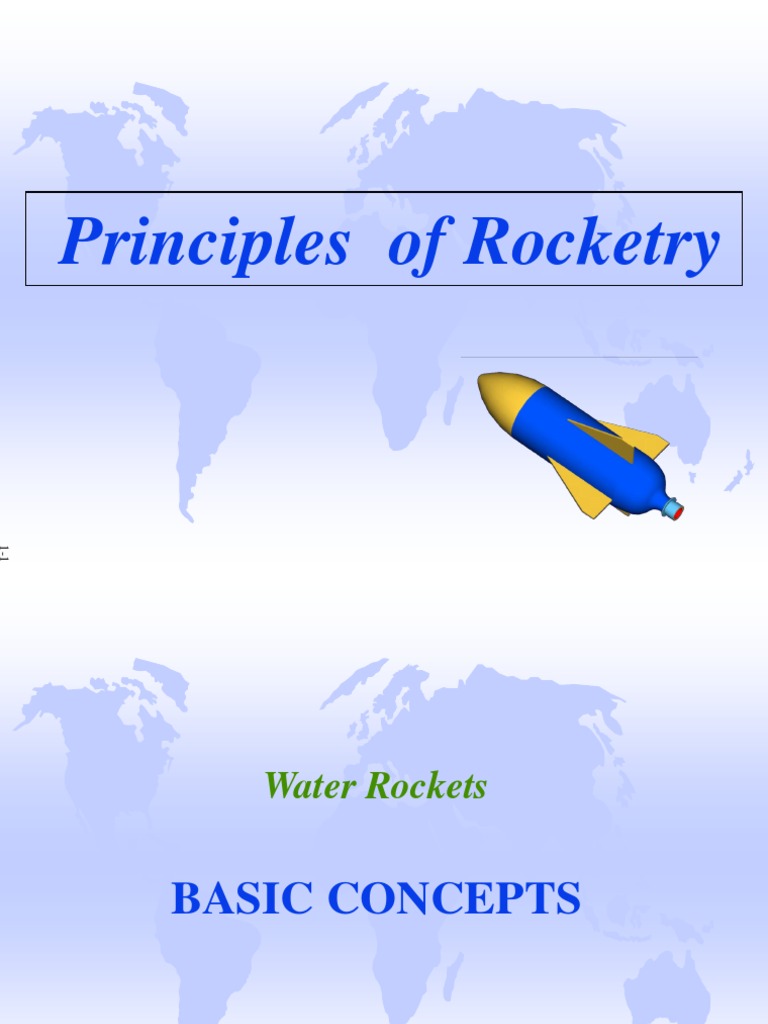 06 Principles of Rockets | PDF | Rocket | Inertia