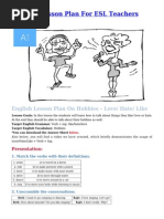 Doctors Visit Lesson Plan 2 | PDF | Vocabulary | Question