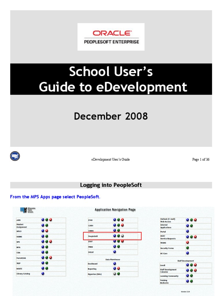 School User'S Guide To Edevelopment: December 2008 | PDF | Access ...