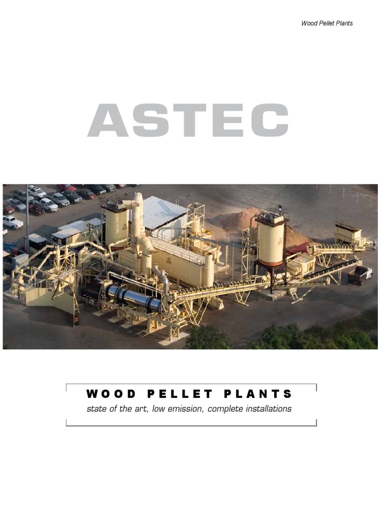 Astec Wood Pellet Plants | PDF | Hvac | Clothes Dryer