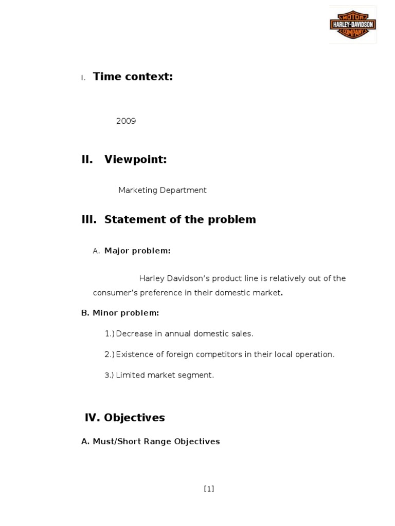 Harley-Davidson Case Solution | PDF | Harley Davidson | Motorcycle