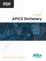 ASCM Supply Chain Dictionary | PDF