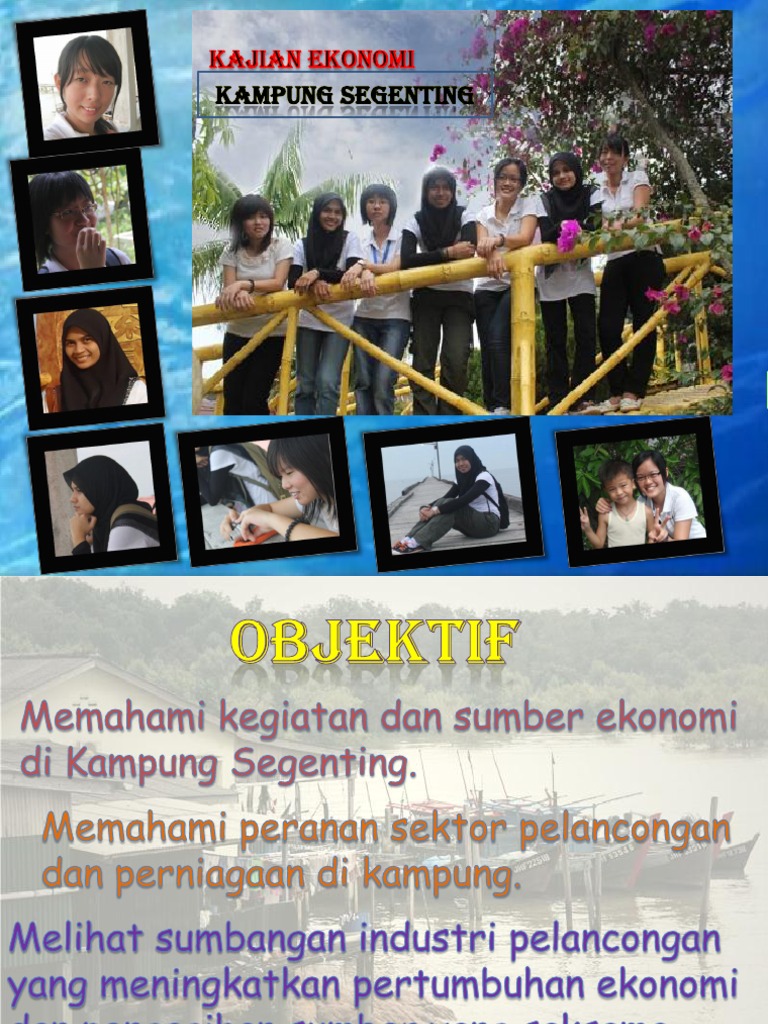 Kajian Ekonomi: Kampung Segenting Minyak Beku Batu Pahat Johor | PDF