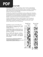 Baudot | PDF | Character Encoding | Writing
