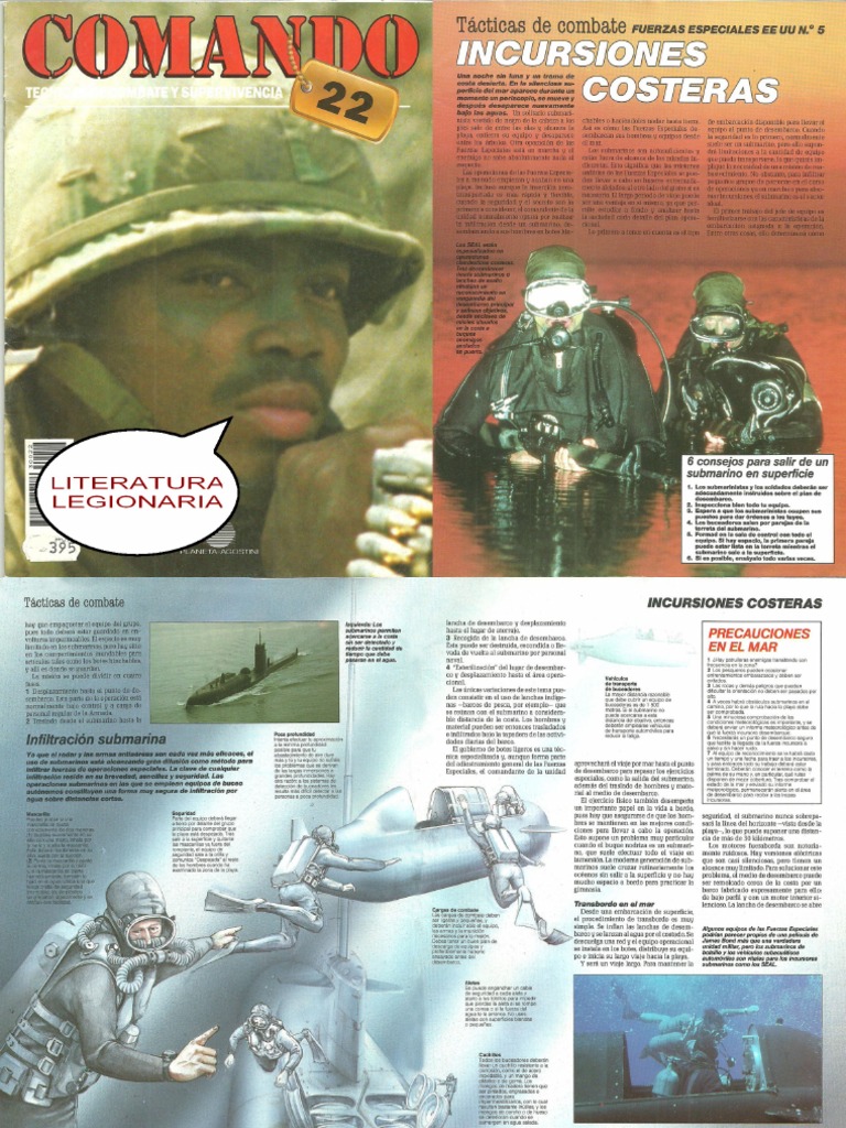 Comando Tecnicas de Combate y Supervivencia - 22 PDF | PDF