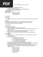 A Detailed Lesson Plan in English For Grade Four | PDF | Visual ...