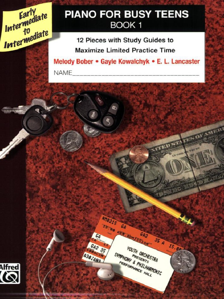 Piano For Busy Teens, Book 1 | PDF | Ragtime | Musical Compositions
