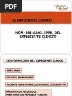 ? Guía de La NOM-004-SSA3-2012 Sobre Expediente Clínico | PDF | Medicina | Especialidades Medicas
