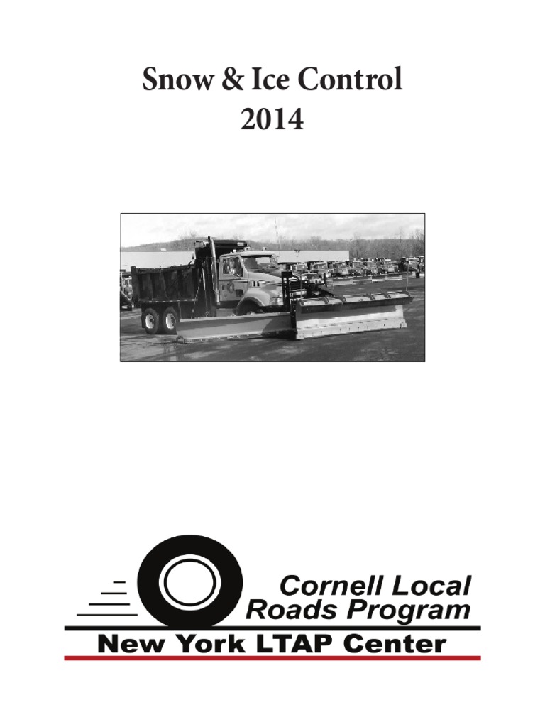 New York Snow & Ice Control Guide | PDF | Snow | Ice