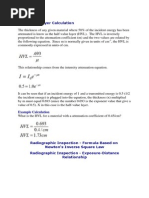Geometric Unsharpness Formula | PDF | X Ray | Electromagnetic Radiation