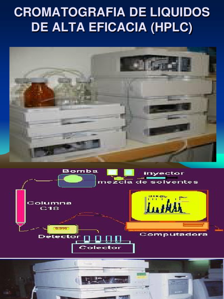 Cromatografia de Liquidos de Alta Eficacia (Hplc | Cromatografía ...