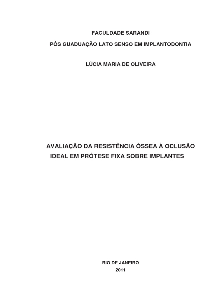 Clasificacion Misch | PDF | Prótese | Implante dentário