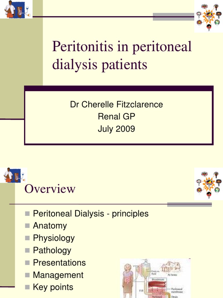 Peritonitis in PD Patients | PDF | Dialysis | Renal Function