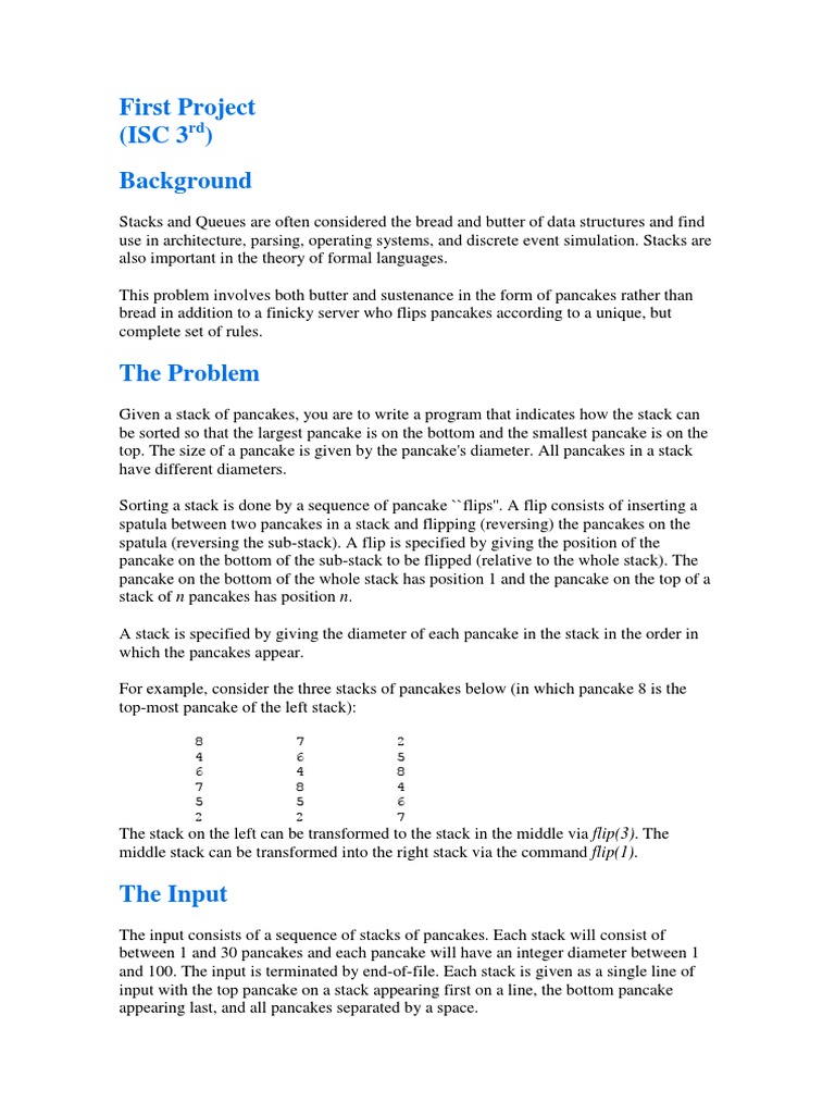 Pancake Sorting Algorithm Explained | PDF | Pancake | Sequence