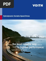 VOITH Variable Speed Fluid Couplings | PDF | Pump | Turbocharger